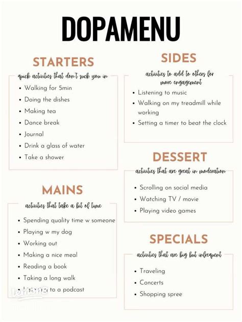 Lemon8 · Dopamenu For Stimulating Your Brain ⭐ · Sarah Jolie 🌸