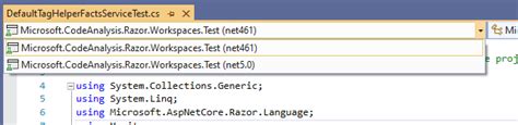 Add TFM Picker In Razor Files For Multi Targeting Apps Issue Dotnet Razor GitHub