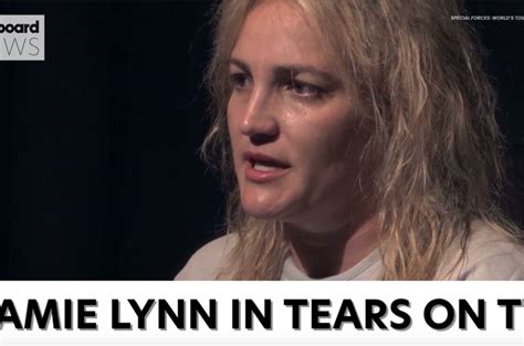 Jamie Lynn Spears Breaks Down While Talking About Britney Spears