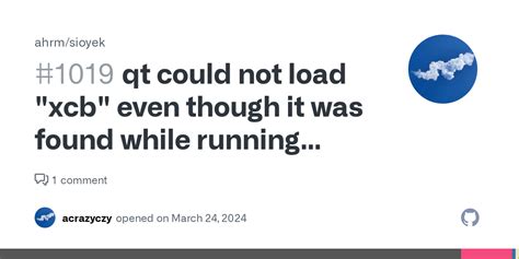 Qt Could Not Load Xcb Even Though It Was Found While Running Sioyek