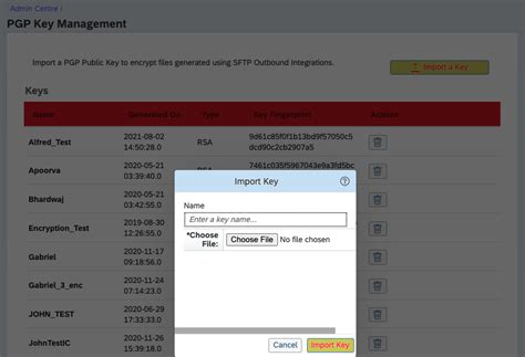 Using Sap Successfactors Integration Center With File Decryption And Encryption Pgp Outbound