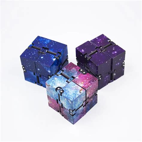 Антистрессовый кубик бесконечности | AliExpress