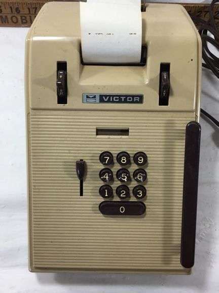 Victor Adding Machine Sherwood Auctions