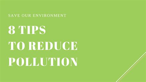 Water Pollution Prevention Methods