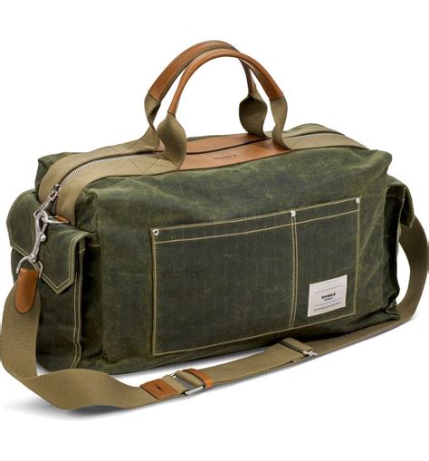 Shinola Small Runabout Waxed Canvas Duffle Bag Nordstromrack