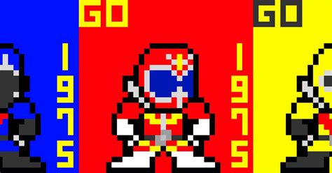 ドット絵 秘密戦隊 ゴレンジャー えいすけのイラスト Pixiv