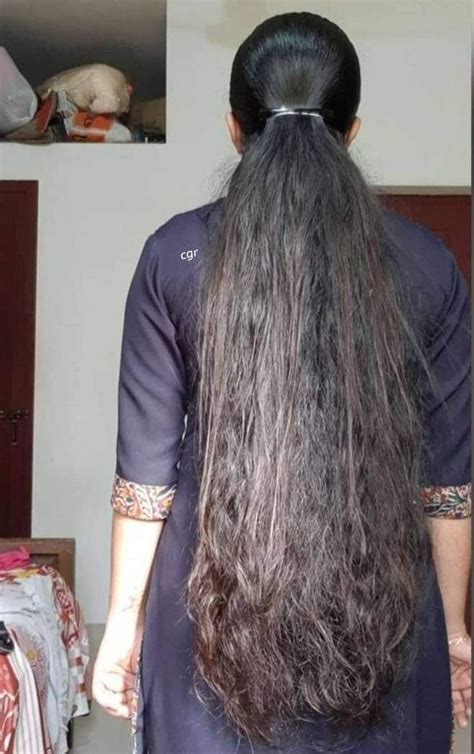 Pink Saree Long Hair Woman Fashion With Saree Hair Indian Traditional