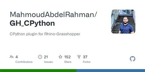 Github Mahmoudabdelrahmanghcpython Cpython Plugin For Rhino
