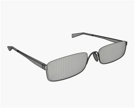 Modern Glasses 3d Model 9 Obj Fbx Free3d