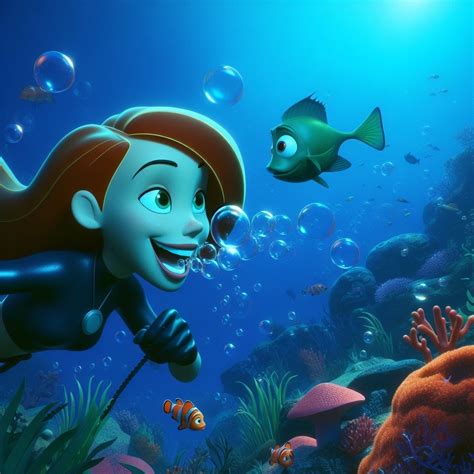 Kim Possible Underwater By Chrisgraduate27 On Deviantart