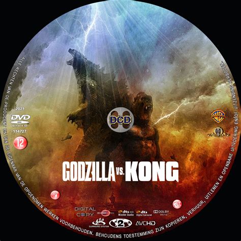 Godzilla Vs Kong 2021 Dvd Cover Cd Dvd Covers Cover Century