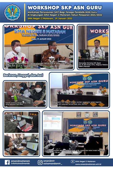 Workshop Skp Untuk Asn Sman Mataram Sman Mataram