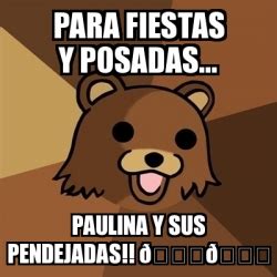 Meme Pedobear Para Fiestas y Posadas Paulina y sus pendejadas ðŸ