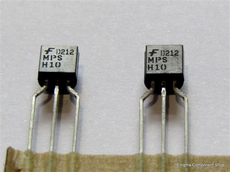 Mpsh10 Npn Rf Transistor 10pc Enigma Component Shop Ltd