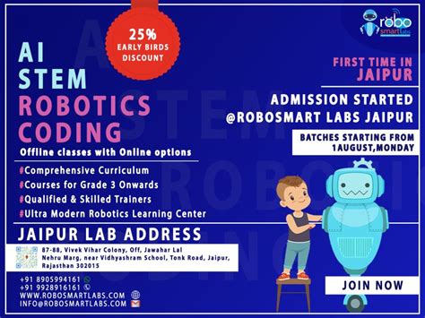 🚸fresh batches robosmart labs jaipur shrutidhara arya