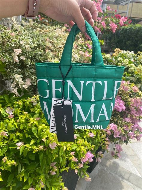 Gentlewoman Small Puffer Bag In Green Women S Fashion Bags Wallets
