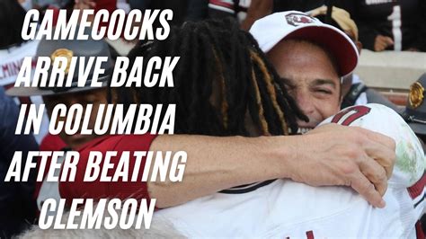 Gamecocks Arrive In Columbia After Beating Clemson On3