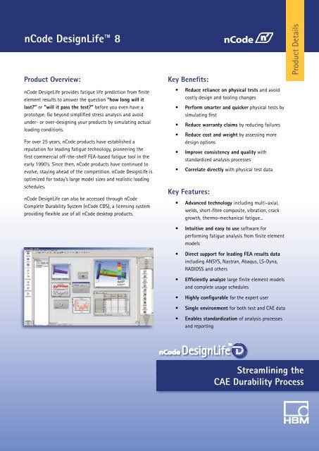 Ncode Designlife™ 8 Hyperworks Partner Alliance