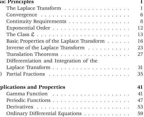 Figure 1 From The Laplace Transform Theory And