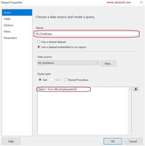 Join Two Datasets In Ssrs Sql Bi Tutorials
