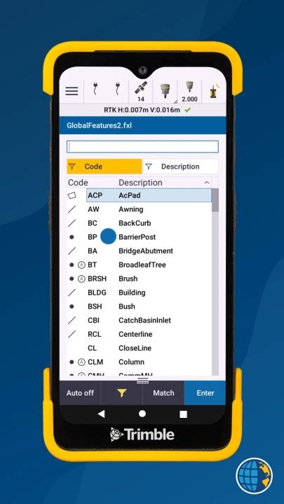 Trimble Geospatial On Linkedin Trimble Access Enhanced Code Selection