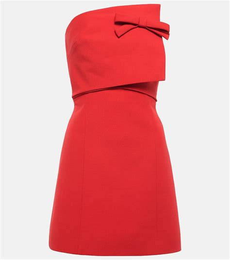 Womens Mini Silk Crepe Dresses Editorialist