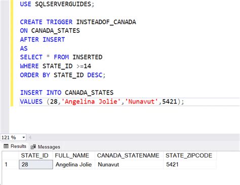 How To Get Inserted Value In Trigger Sql Server Databasefaqs