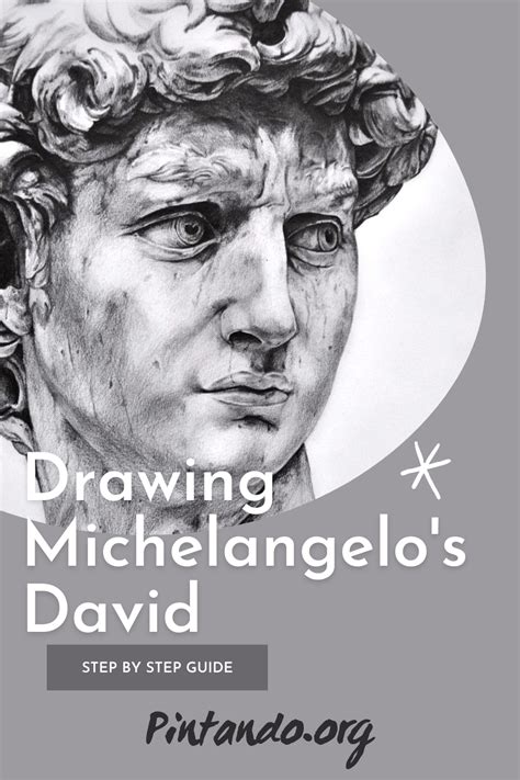how to draw michelangelo s david step by step guide drawings