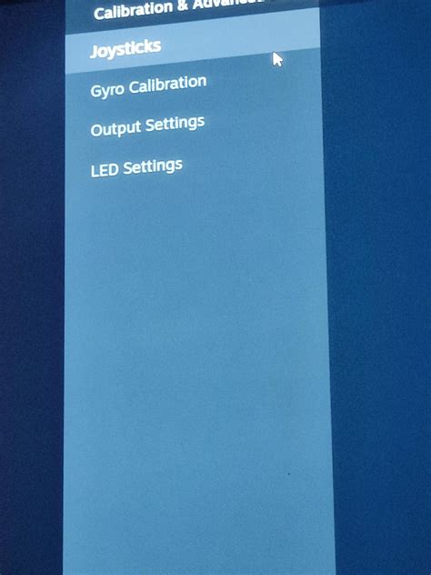 I Cant Calibrate The Joysticks My Nintendo Pro Controller Rsteam