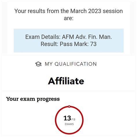 영국공인회계사 Acca Affiliate 달성하다