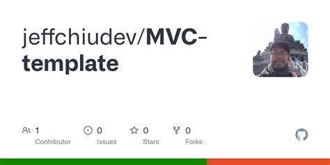 GitHub Jeffchiudev MVC Template