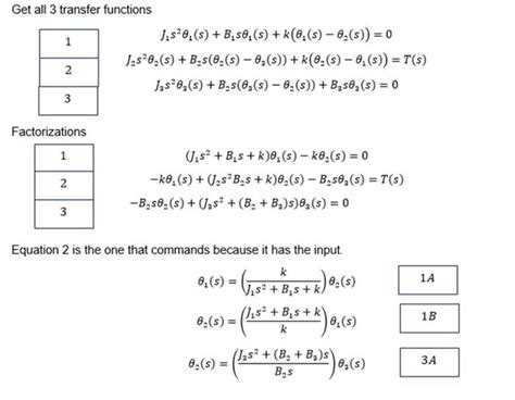 Dynamic of systems θ t angular position θ t Chegg com