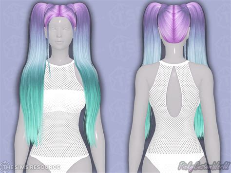 The Sims Resource Fantasy Retexture Of Taali Hair By LeahLillith