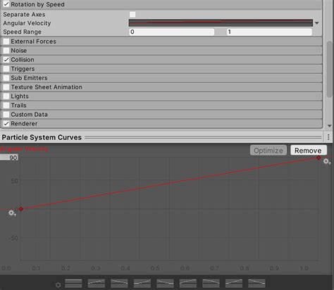 particle system stop rotation on collision unity engine unity discussions