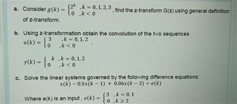 solved a ﻿consider g k {2k k 0 1 2 30 k