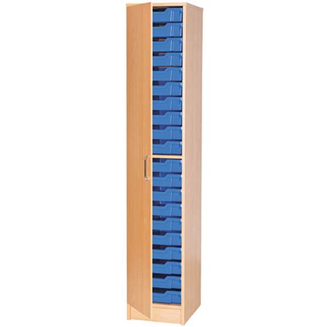 20 Tray Single Bay Static Classroom Unit 1838mm High Nobis