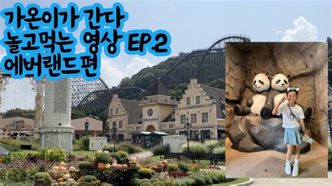 그렇게 궁금했던 푸바오를 드디어 보네요 가온이가 간다 에버랜드편 Youtube