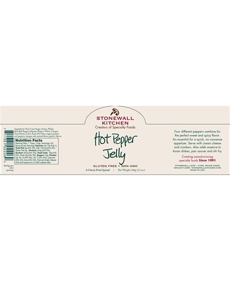 Stonewall Kitchen Hot Pepper Jelly Macys