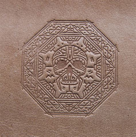 Leather Stamp Delrin Material Skull Stamp Goat Stamps Goat Skull