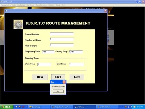Bus Station Management System Project In Vb With Source Code And Report Download Kashipara
