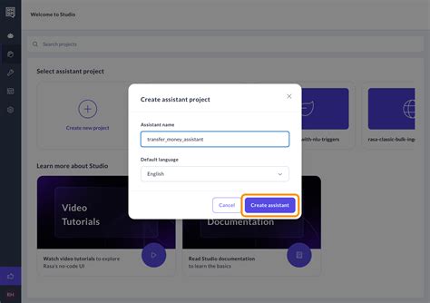 Your First Assistant Rasa Documentation