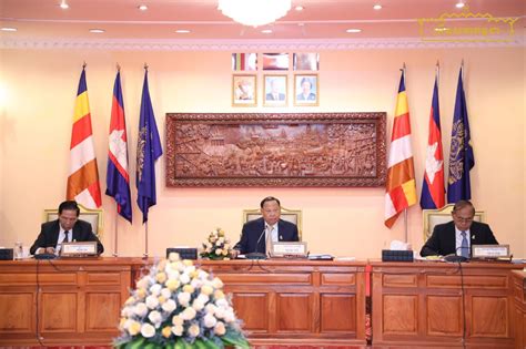 គេហទំព័រ ព្រឹទ្ធសភា នៃព្រះរាជាណាចក្រកម្ពុជា