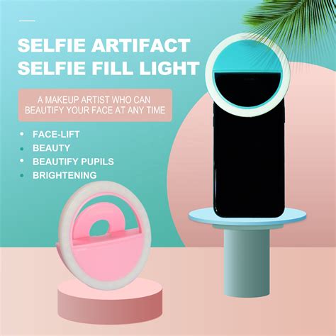 4 Colors Usb Selfie Fill Light Girl Make Up Light Grandado