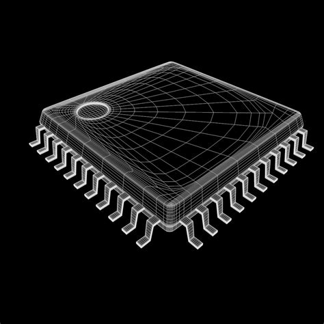 Processor 3d Model