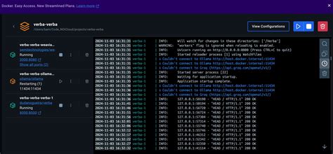 locally running rag pipeline with verba and llama3 with ollama
