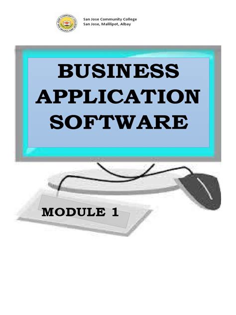 business application software module 1 pdf computer data storage