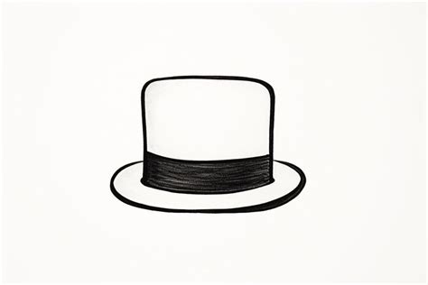 How To Draw A Top Hat Top Hat Drawing Top Hat Drawings