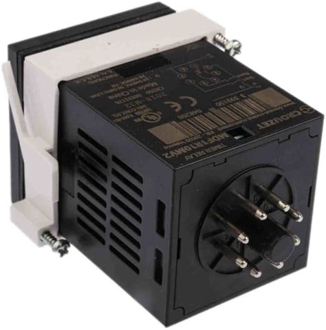 MDF R MV Crouzet Crouzet Syr Line Series Panel Mount Timer Relay V Ac Dc Contact