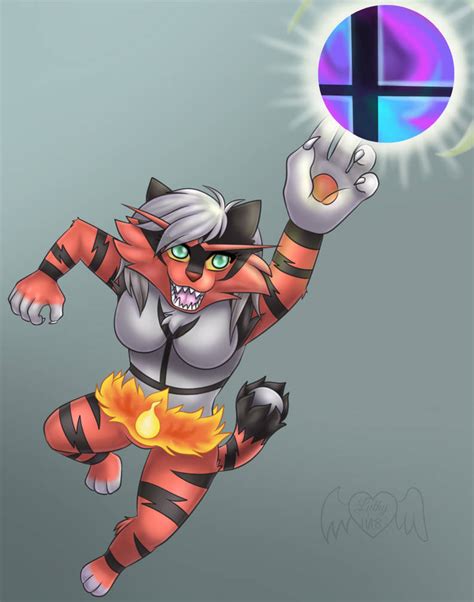 Com Incineroar Enters The Ring By Lluthy On Deviantart