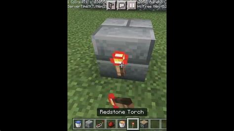 How To Make A Cooblestone Farm In Minecraft Shorts Dream Farmminecraft Youtube